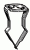 AUVECO # 12606 - Lower Finish Panel Clip