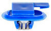 AUVECO # 22080 - GM Moulding Clip With Metal Reinforcement - Blue Nylon